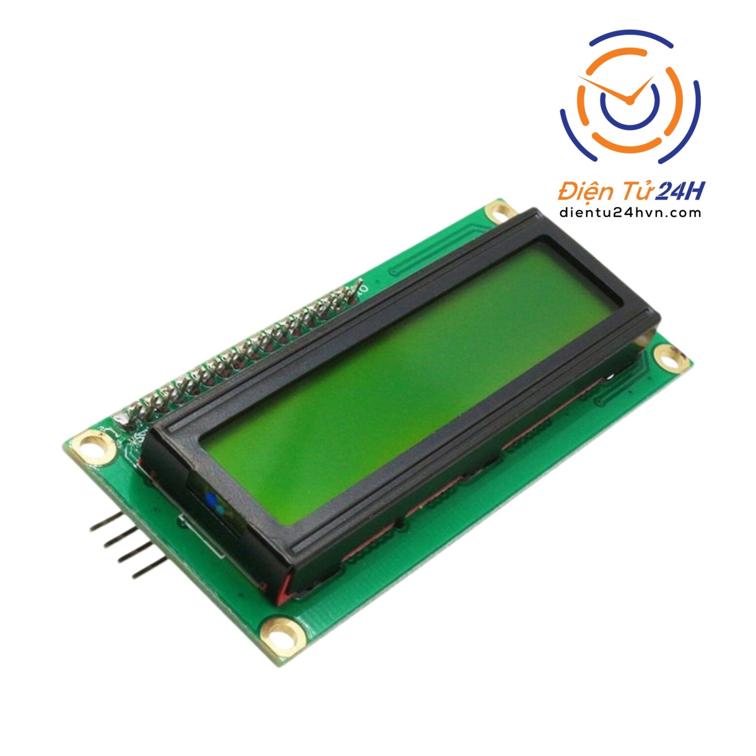 Màn Hình LCD 1602 kèm module I2C màu Xanh Lá - Linh Kiện Điện Tử 24h ...